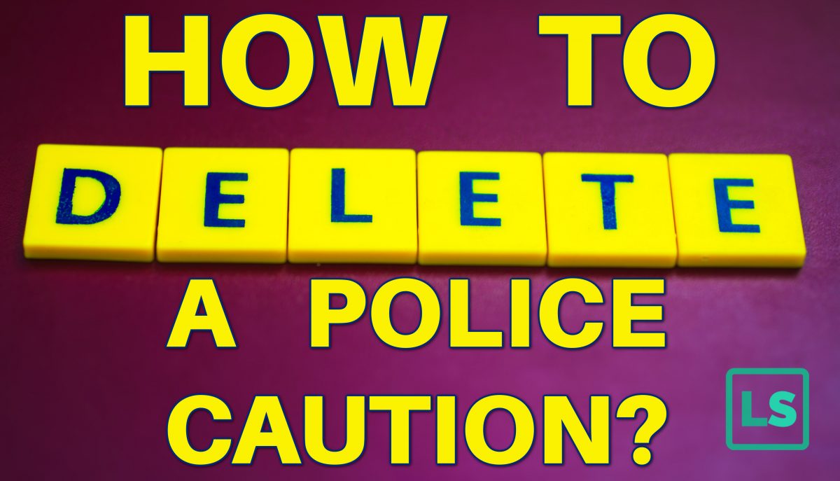 How do you know if you have a police caution?